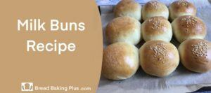 Milk Buns Recipe - Bread Baking Plus